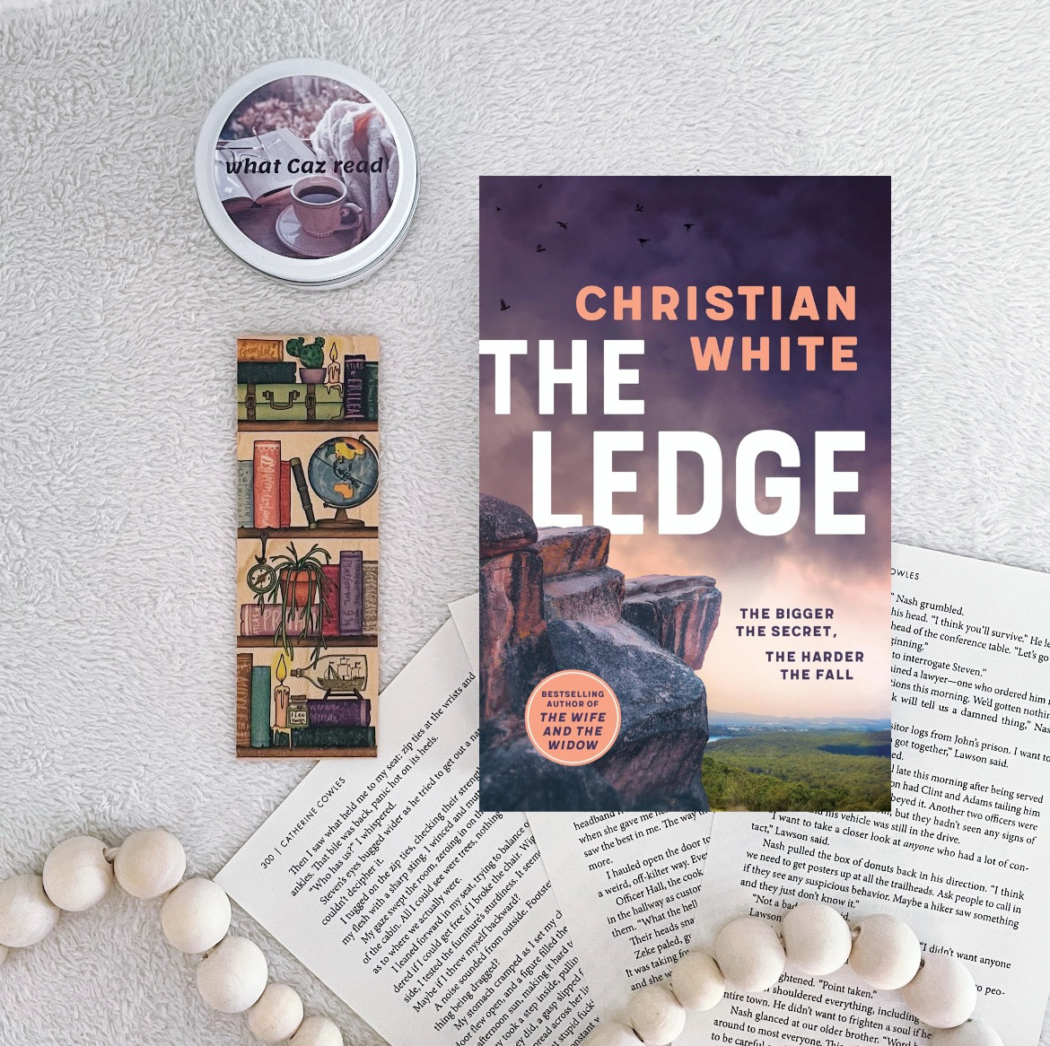 Book Review: The Ledge by Christian White – What Caz Read